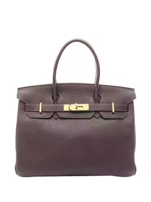 Hermès 2008 Togo Birkin Retourne 30 Handbag