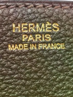 Hermès 2008 Togo Birkin Retourne 30 Handbag