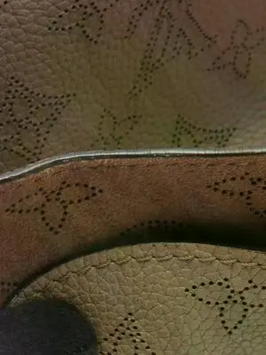 LOUIS VUITTON 2021-2026 Monogram Mahina Bella Bucket Bag