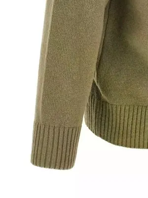 C.P. COMPANY Lambswool Lens Full-zip Sweater