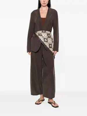 WOC Sechura Drawstring Wide-leg Trousers