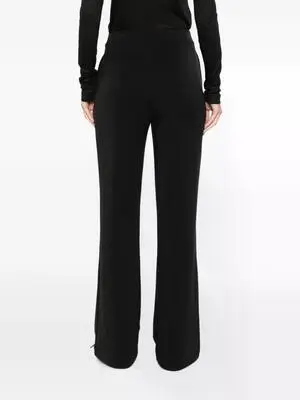 WOC Pressed-crease Flared Trousers