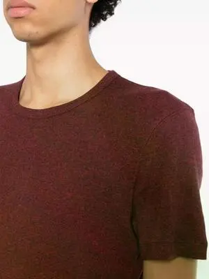Brunello Cucinelli Marl-effect Crew-neck T-shirt