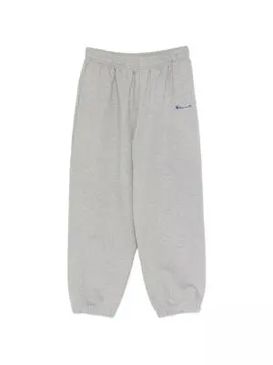 Vetements Logo-embroidered Track Pants - Grey