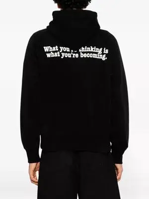 Sacai Graphic-print Drawstring Hoodie