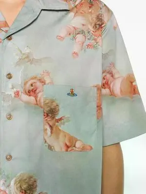 VIVIENNE WESTWOOD Primavera Cherubs-print Shirt