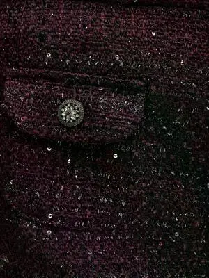 MORGAN Button-embellished Tailored Shorts