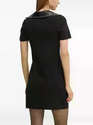 MORGAN Zip Collared Dress