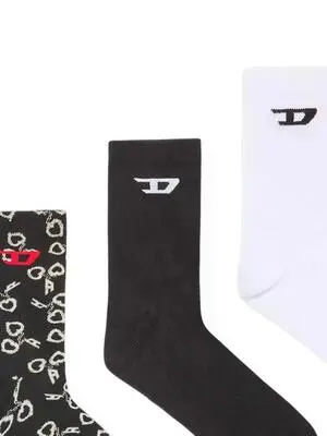 DIESEL® Crew Socks - Black