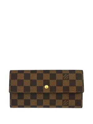 LOUIS VUITTON 2005 Porte Trésor Wallet - Brown