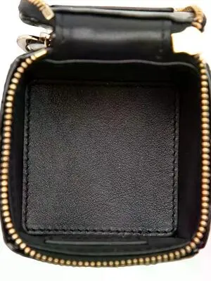 Dior 2022 Micro Patent Cannage Lady Cube Pouch Clutch Bag