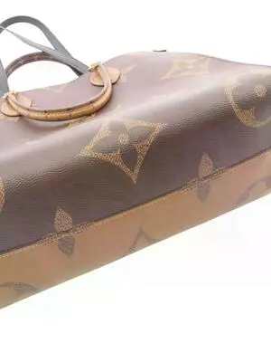 LOUIS VUITTON Monogram Reverse Giant Onthego Mm Satchel