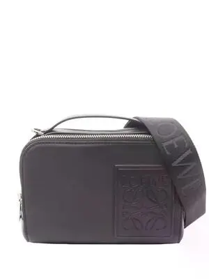 Loewe 2010-2026 Mini Calfskin Camera Bag Satchel - Black