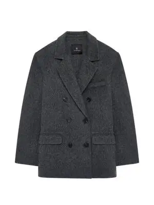 ANINE BING Sali Coat Dark