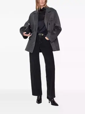 ANINE BING Sali Coat Dark