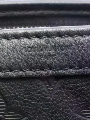 LOUIS VUITTON Monogram Shadow Gaston Wallet - Black