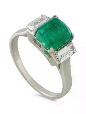 LB EXCLUSIVE Emerald Diamond Ring