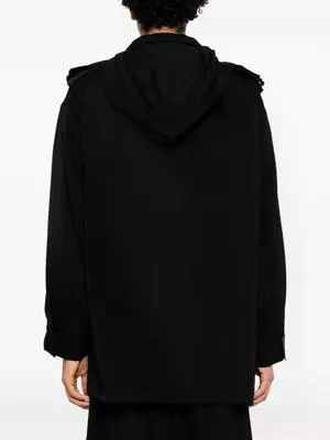 Yohji Yamamoto Epaulette Flap-pocket Jacket