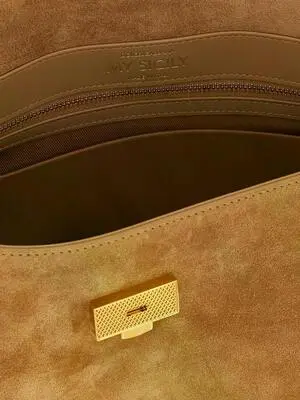 Dolce & Gabbana Medium My Sicily Handbag In Split Calfskin