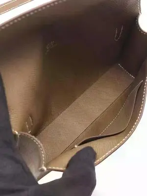 Hermès 2025 Epsom Hermesnap Wallet Crossbody Bag