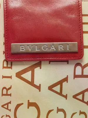 BVLGARI Logomania Calf-leather-trim Tote Bag