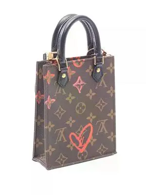 LOUIS VUITTON Monogram Fall In Love Petit Sac Plat Satchel