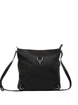 Gucci 2000-2015 Horsebit Embossed Calfskin Abbey D Ring Crossbody Bag - Brown