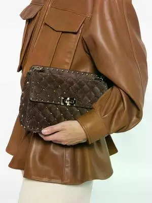 Valentino Garavani Medium Rockstud Spike Shoulder Bag