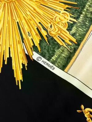 Hermès 1990-2010 Sanssoucy Silk Scarf 90 Scarves