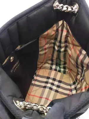 Burberry 2018-2023 Small Nylon Laura Bucket Bag