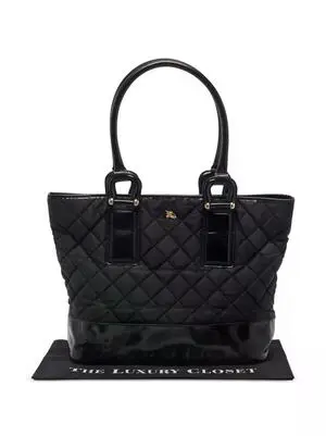 Burberry Grange Quilted Tote Bag
