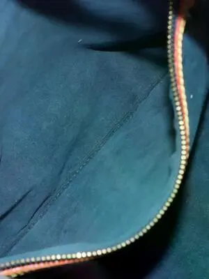 LOUIS VUITTON 2011 Monogram Denim Daily Gm Hobo Bag - Blue