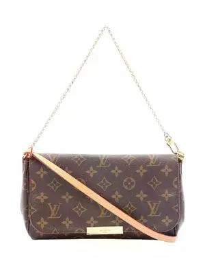 LOUIS VUITTON 2016 Monogram Favorite Mm Satchel - Brown