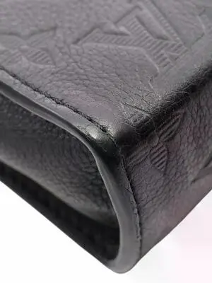 LOUIS VUITTON 2021-2026 Monogram Shadow Gaston Wearable Wallet Crossbody Bag - Black