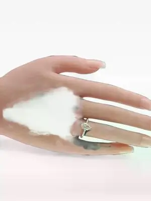 LB EXCLUSIVE Pear-shaped Diamond Ring - Silver