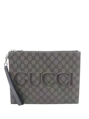 Gucci 2015-2026 Gg Supreme Clutch Bag