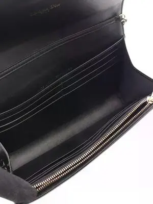 Dior Leather Wallet On Chain Crossbody Bag