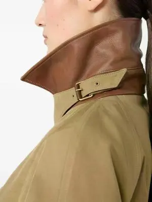 Max Mara Water-repellent Wool-blend Gabardine Trench Coat