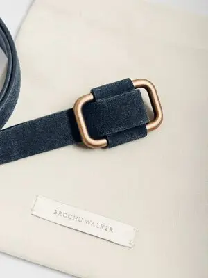 Brochu Walker The Saddle Suede Belt