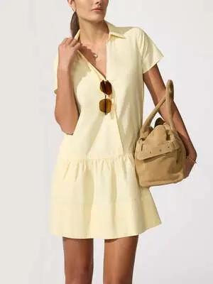 Brochu Walker The Antibes Dress - Anis