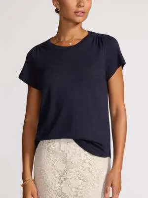 Brochu Walker The Remy Tee - Navy