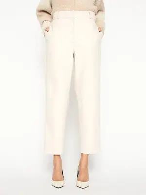 Brochu Walker The Stone Vegan Leather Pant - Perle