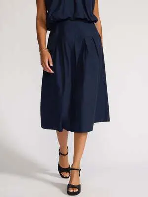 Brochu Walker The Margot Skirt - Navy