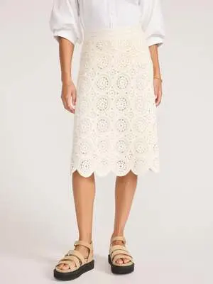 Brochu Walker The Ellis Skirt - Ivory