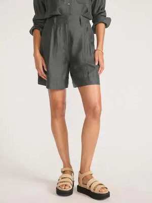 Brochu Walker The Maris Voile Short - Brownstone