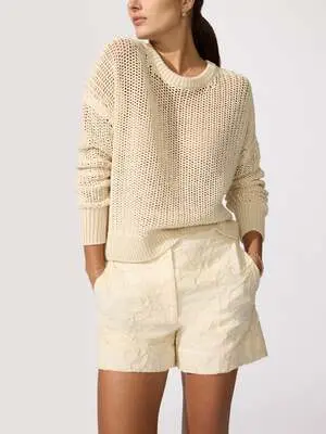 Brochu Walker The Everyday Pointelle Bright Crew