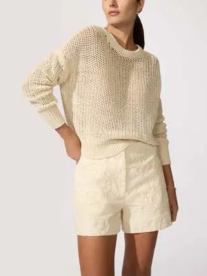Brochu Walker The Kaia Embroidered Short