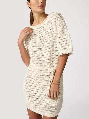 Brochu Walker The Simi Fringe Mini Dress