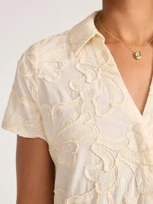 Brochu Walker The Antibes Embroidered Dress