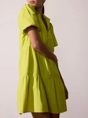 Brochu Walker The Havana Mini Dress - Zest